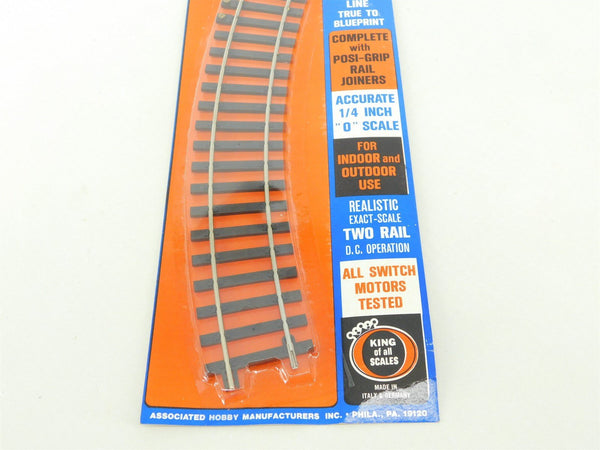 O Scale 2-Rail AHM Associated Hobby Manufacturers #7951 Curved Track ...
