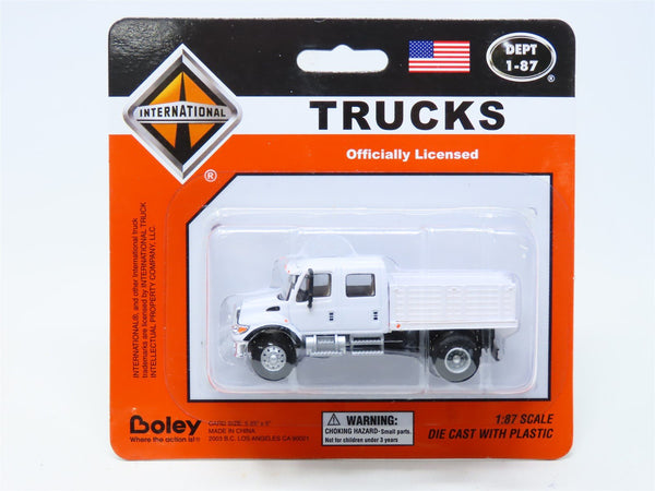 HO Boley Dept. 1-87 #4575-77 International Crew Cab Stake Side Truck ...