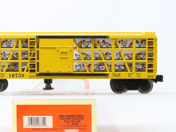 O Gauge 3-Rail Lionel 6-16739 Foghorn Leghorn 6434 Operating Poultry C ...
