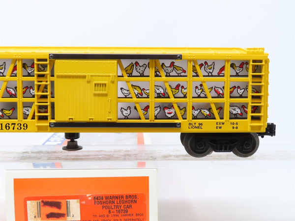 O Gauge 3-Rail Lionel 6-16739 Foghorn Leghorn 6434 Operating Poultry C ...