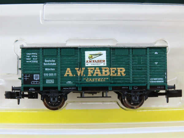 N Scale Minitrix 15049 A. W. Faber "Castell" Museum Box Car w/ Truck ...
