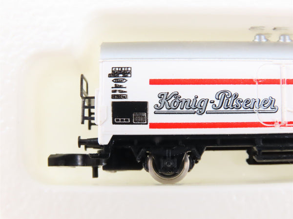 Z Scale Marklin Mini-Club 8634 Konig-Pilsener Beer Reefer - Model Train ...