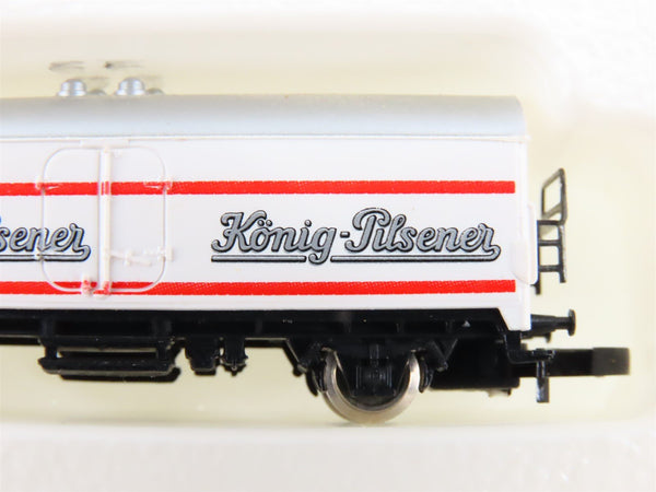 Z Scale Marklin Mini-Club 8634 Konig-Pilsener Beer Reefer - Model Train ...
