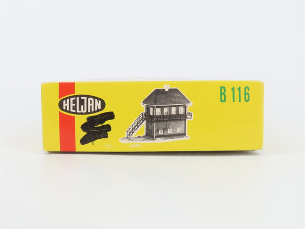 HO 1/87 Scale Heljan Plastic Kit B116 Block Cabin - Model Train Market