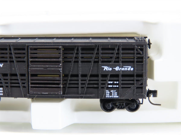 Z Scale Kadee Micro-Trains MTL 13802-2 D&RGW Rio Grande 40' Stock Car ...