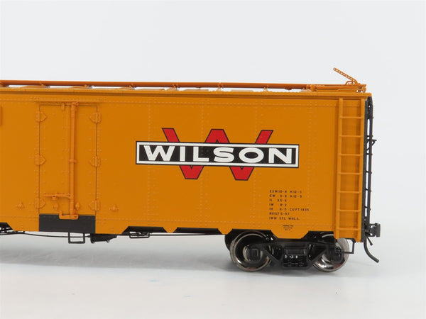 O Scale 2-Rail Atlas 9538-2 WCLX Wilson Car Lines 40' Steel Reefer Car ...