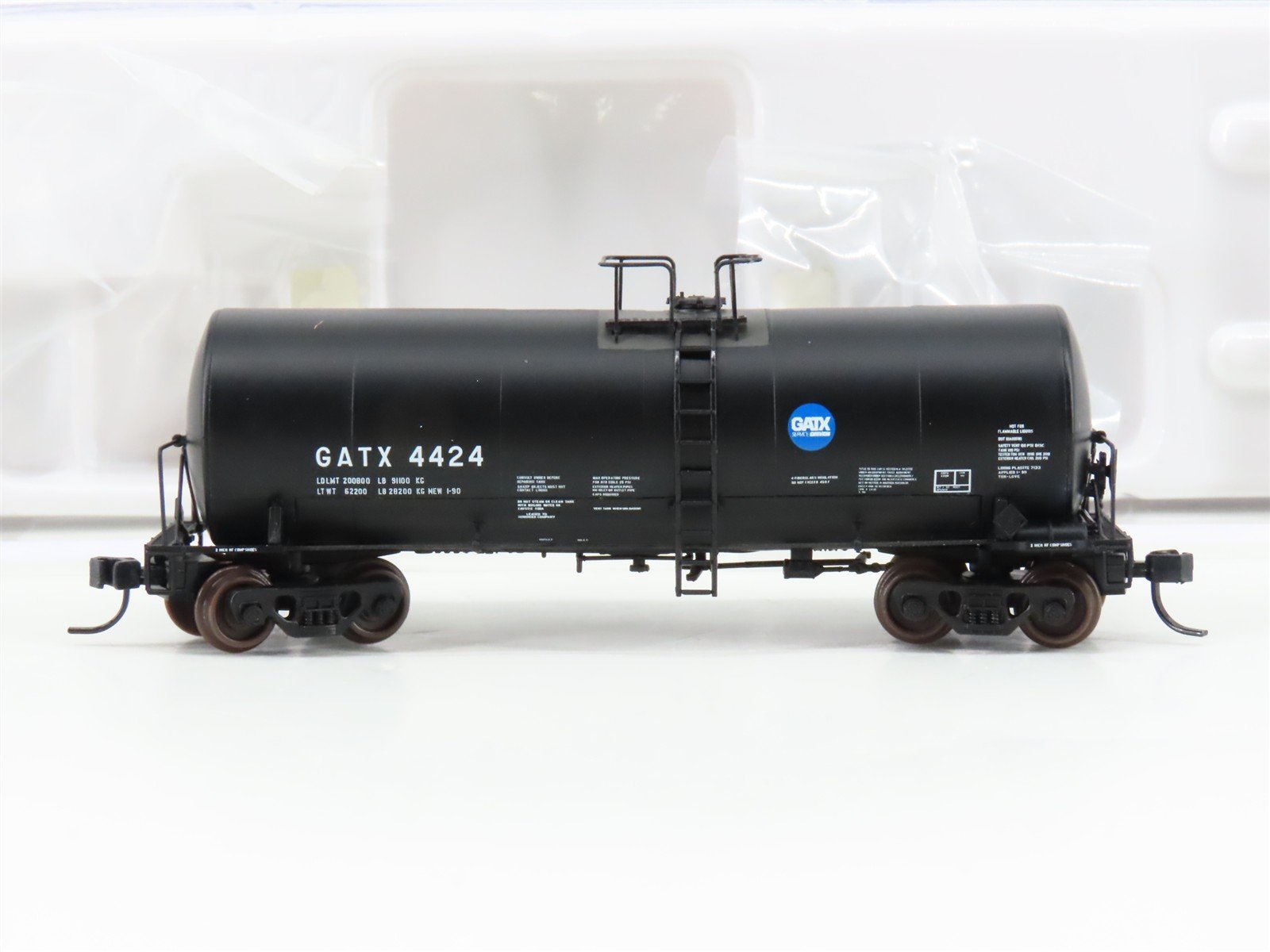 N Scale Atlas 40331 GATX Service Driven 17,600 Gallon Corn Syrup Tank ...