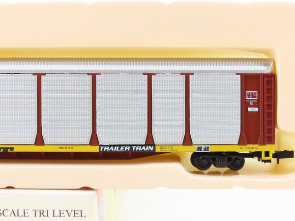 N Con-Cor 0001-603001-5 CDDX Conrail 89' Tri-Level Enclosed Auto Rack ...