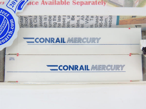N Scale Architect Trackside Kit #10045 Job Site w/ Conrail Mercury Con ...