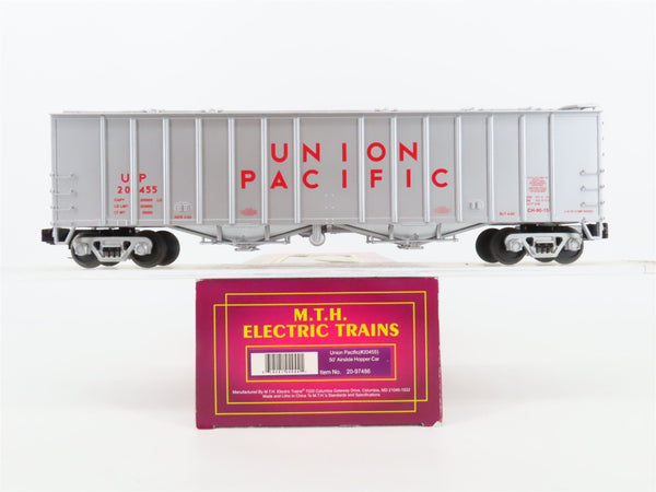 O Gauge 3-Rail MTH 20-97486 UP Union Pacific 50' 2-Bay Covered Hopper ...