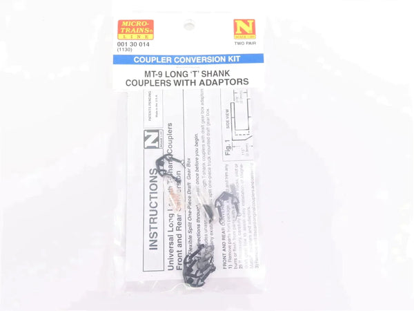 N Scale Micro-Trains MTL 00130014 MT-9 Long 'T' Shank Couplers with Ad ...