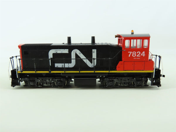 HO Scale Athearn CN Canadian National EMD SW1500 Diesel Switcher #7824 ...
