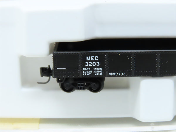 Z Scale Micro-Trains MTL 14308-2 MEC Maine Central Gondola #3203 ...