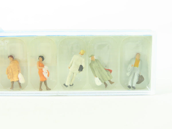 HO 1/87 Scale Preiser Figure Set #14027 Passengers - Model Train Market