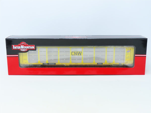 HO Intermountain 45263-08 CNW Chicago North Western Bi-Level Auto Rack ...