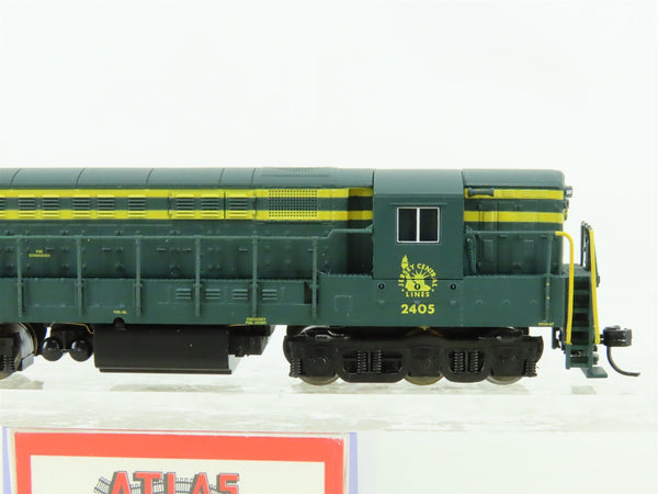 N Atlas 49533 CNJ Jersey Central FM H24-66 Trainmaster Diesel #2405 ...