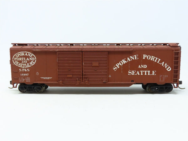 HO Athearn SP&S Spokane Portland & Seattle 50' Box Car #14487 CUSTOM ...