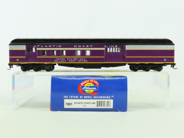 HO Scale Athearn 7801 ACL Atlantic Coast Line RPO Passenger Car #11 ...