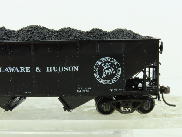 HO Scale Kadee #7034 D&H Delaware & Hudson 2-Bay Offset Hopper w/ Coal ...