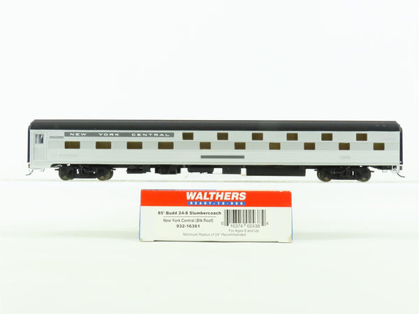 HO Walthers #932-16361 NYC New York Central 85' Budd 24-8 Slumbercoach ...